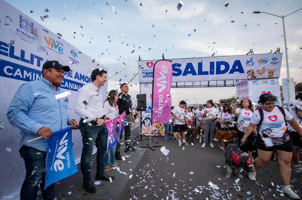 El Marqués promueve bienestar animal con caminata “Huellitas de amor ...