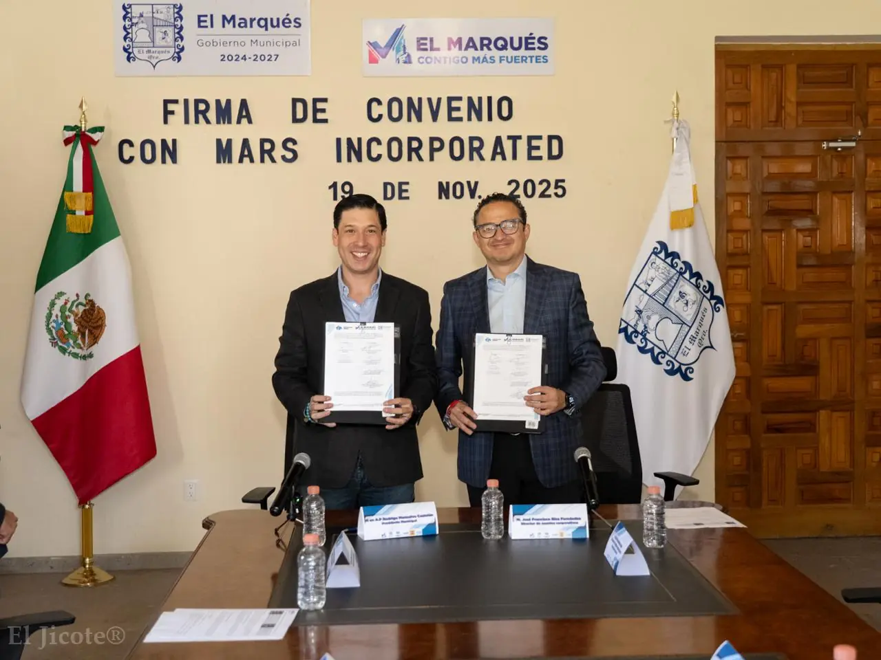 El Marqués y Mars firman convenio para protección animal – Periodico El ...